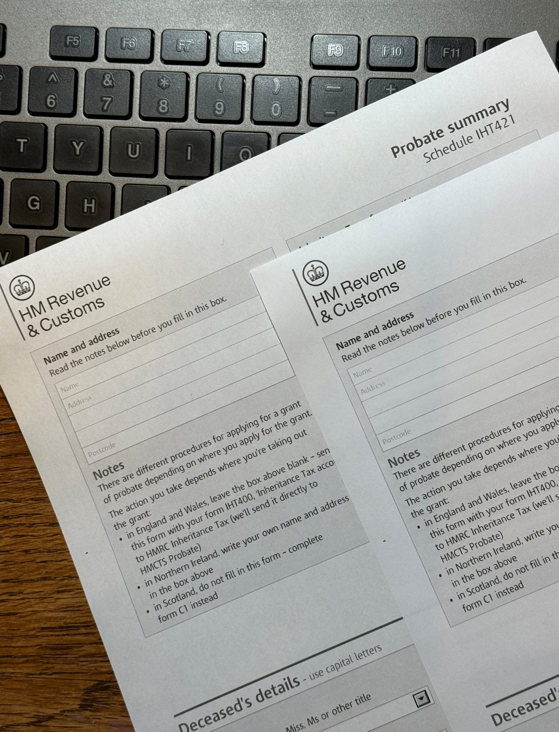 The Death of the Probate Summary (Form IHT421) - The Tax Angel